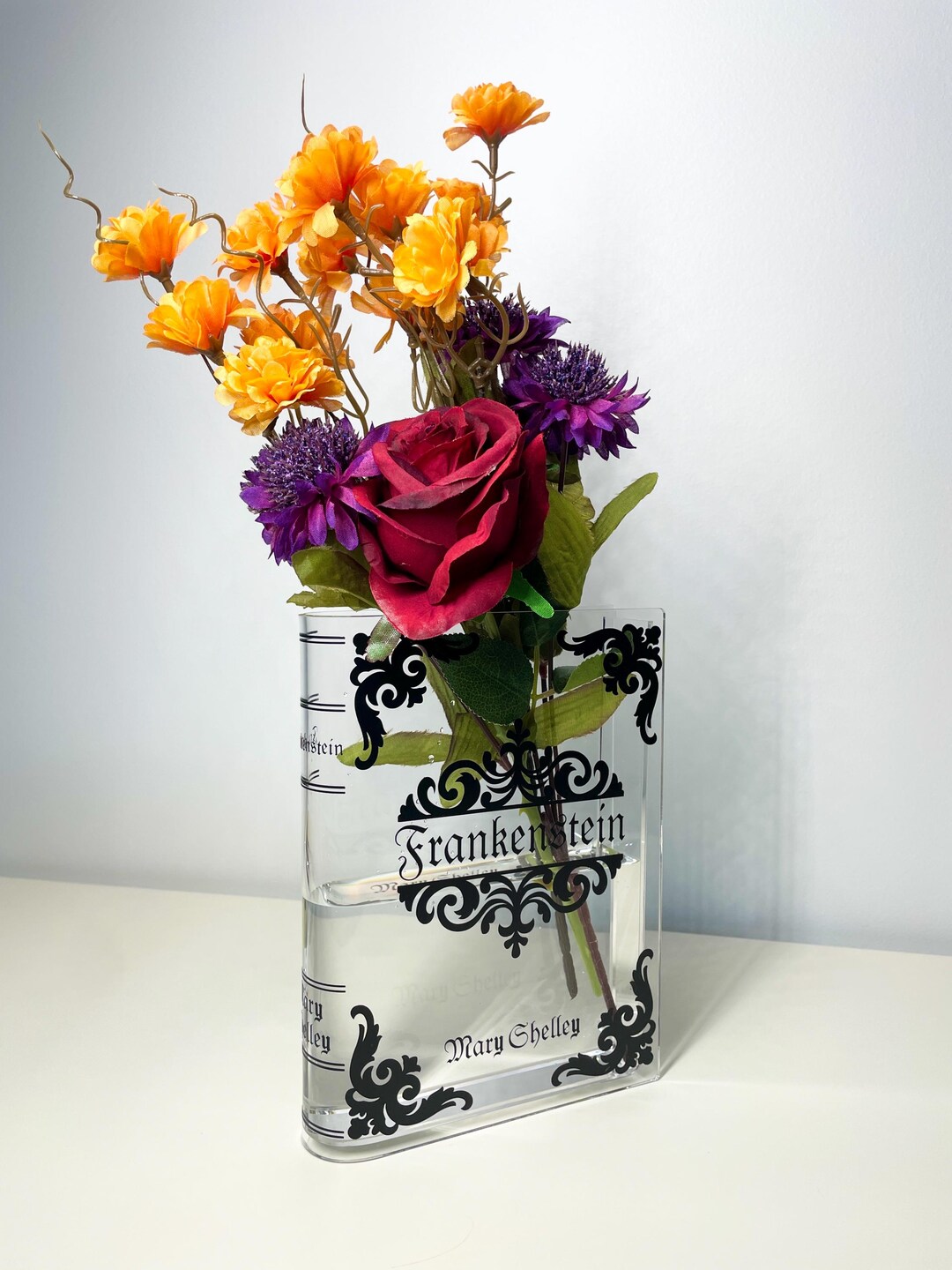 Frankenstein Acrylic Book Vase - Etsy