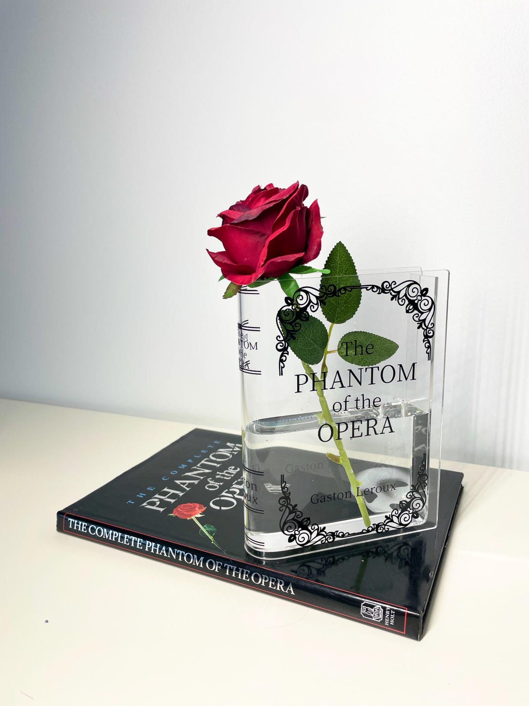The Phantom of the Opera Acrylic Book Vase - Etsy