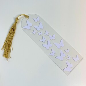 Butterfly Acrylic Bookmark - Etsy