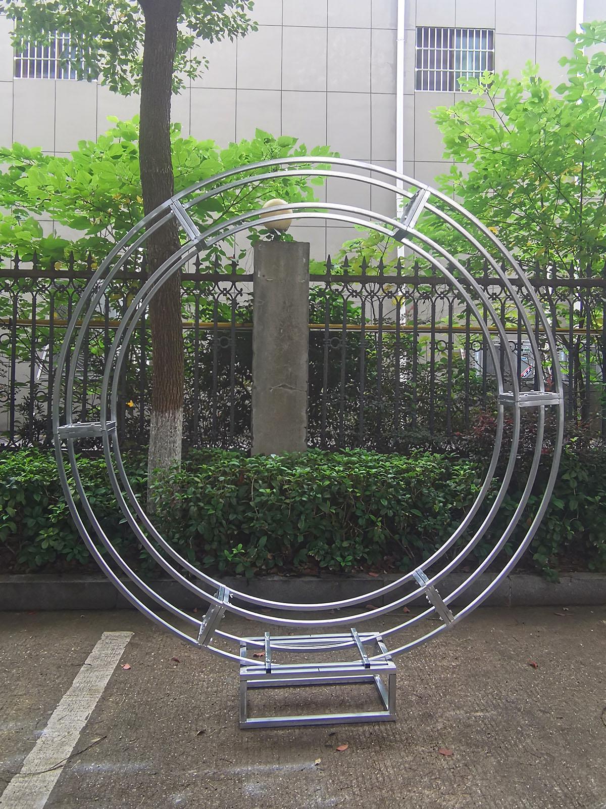 Wedding Arch: 7.5ft Iron Ring Stand - Ceremony Backdrop - Etsy
