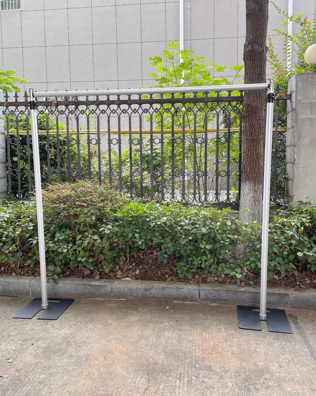 Adjustable Heavy Duty Aluminum Alloy Backdrop Stand, Photo Booth Stand ...