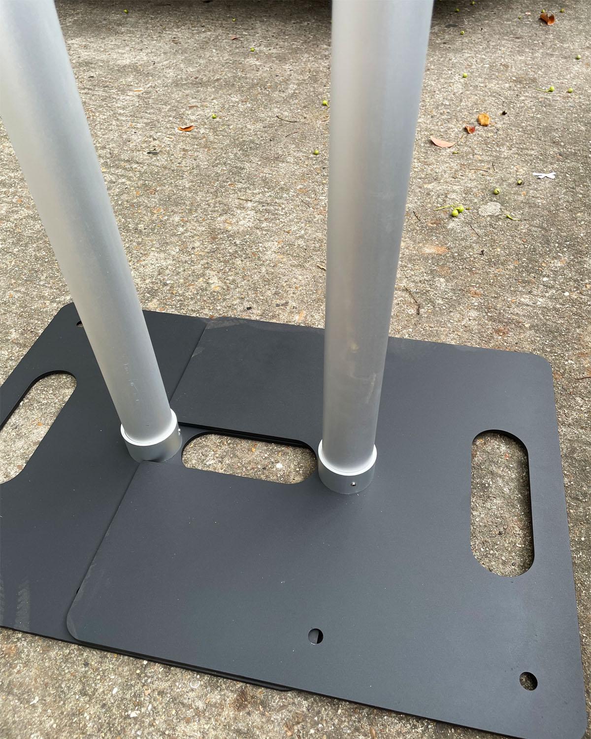 Adjustable Double Crossbar Pipe&drape Aluminum Alloy Backdrop Stand ...