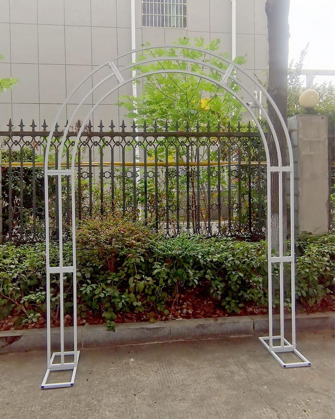 Wedding Arch Stand N-shaped Stand Props Wrought Iron Flower Stand ...