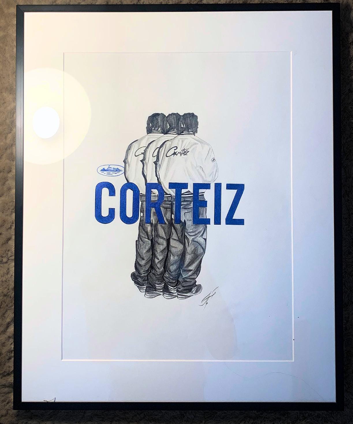 Original Corteiz Poster | Hand-drawn Streetwear Art | Urban Fashion ...