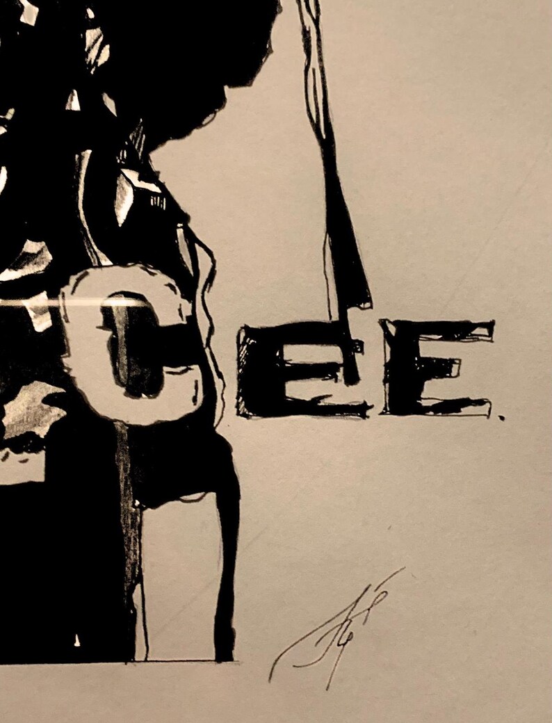 Hand-drawn Central Cee Poster – Unique Art Inspired by UK Rapper ...