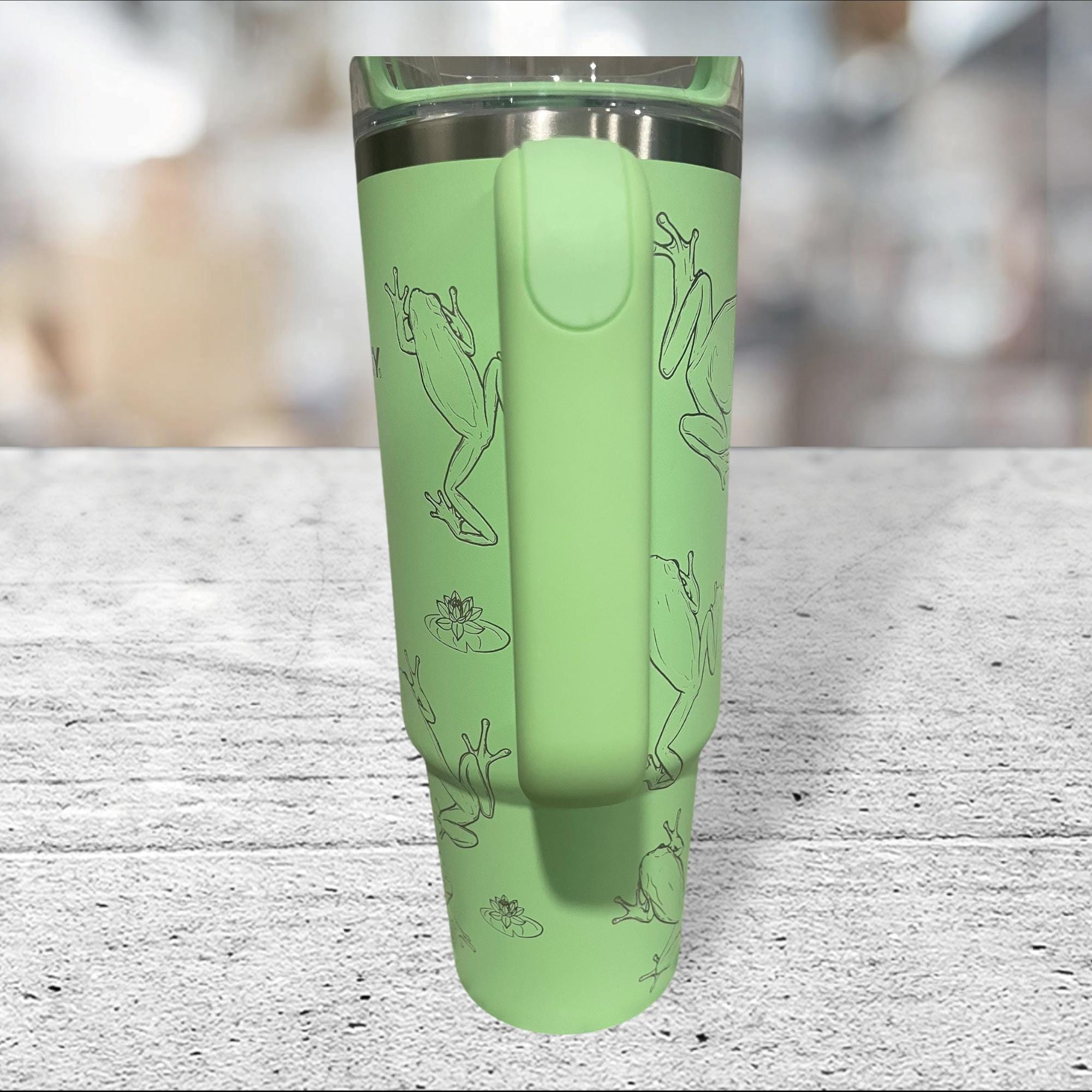 Authentic Stanley or Dupe You Choose Size and Color Laser Engraved Tree ...