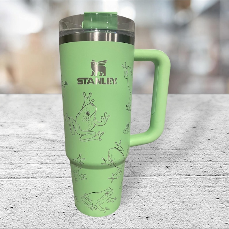 Authentic Stanley or Dupe You Choose Size and Color Laser Engraved Tree ...