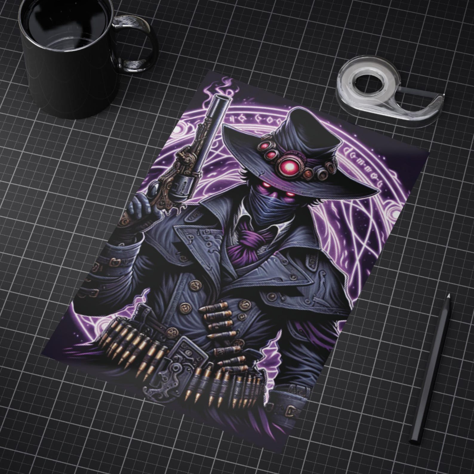 Unframed Prints, Victorian Spellslinger Design, Goth Indoor Outdoor Art ...