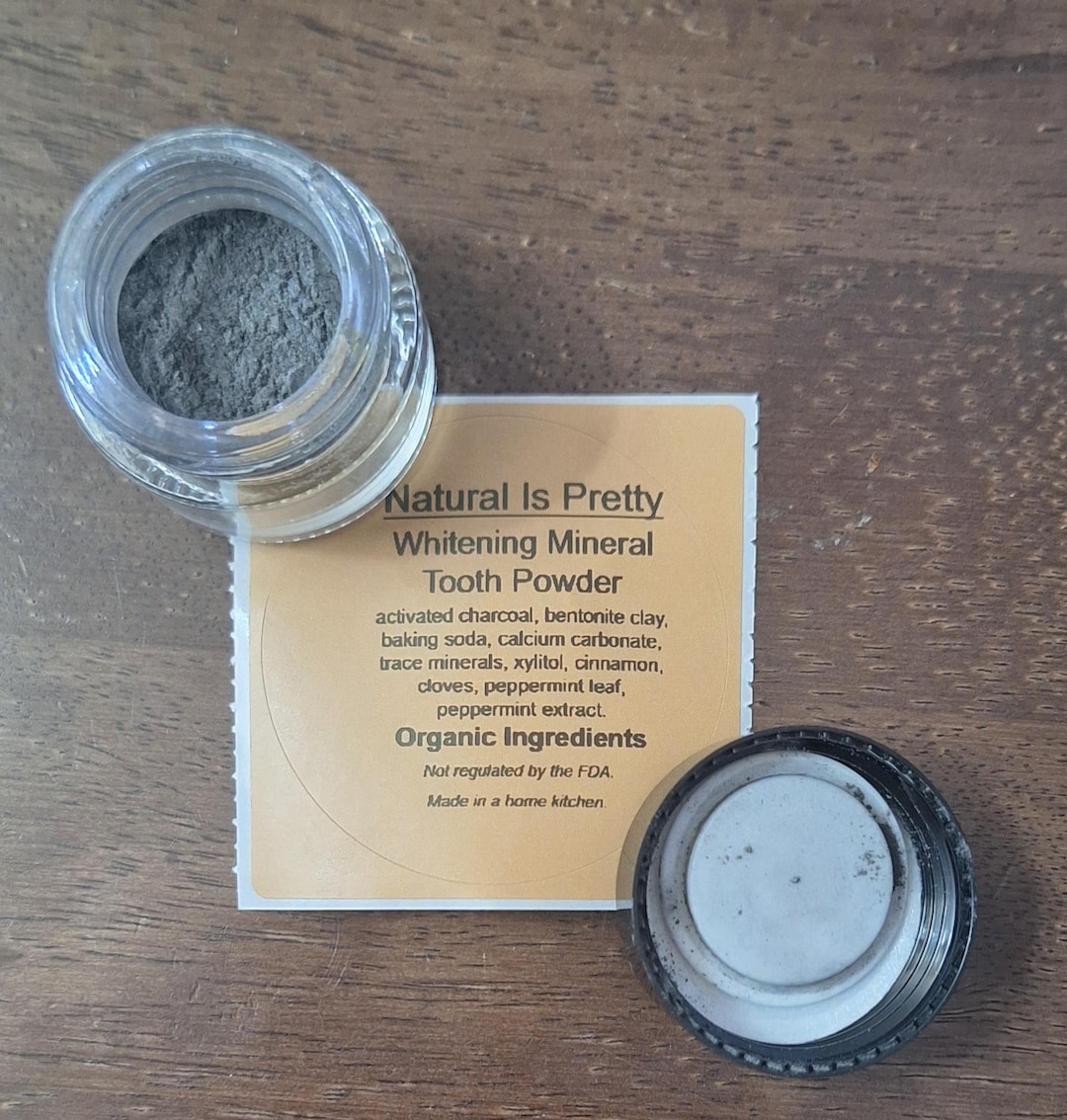 DIY Whitening Mineral Tooth Powder Recipe! - Etsy