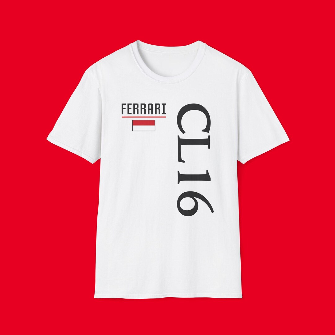 Charles Leclerc Ferrari Jersey Formula One Unisex T-shirt | F1 ...