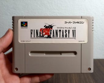 Final Fantasy VI 6 Nintendo Super Famicom Vintage 1994 - Working - Etsy