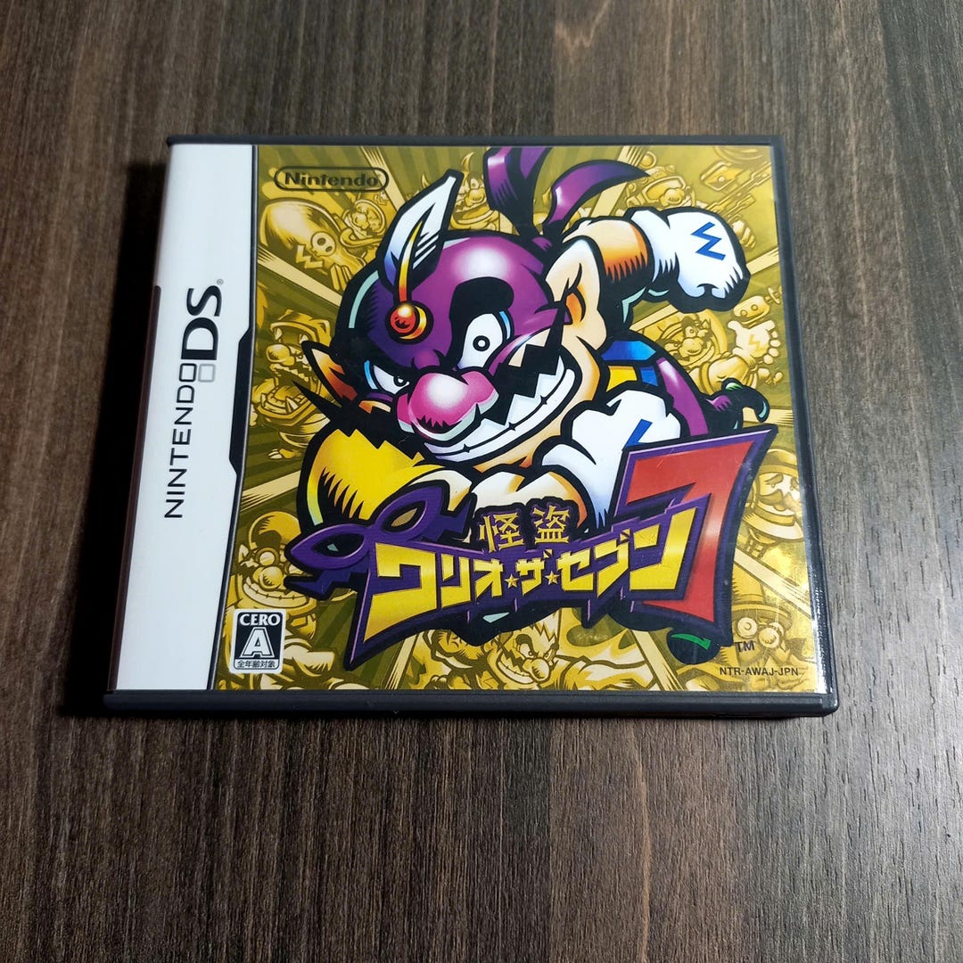 Wario Master of Disguise DS Japan Authentic - Working - Etsy