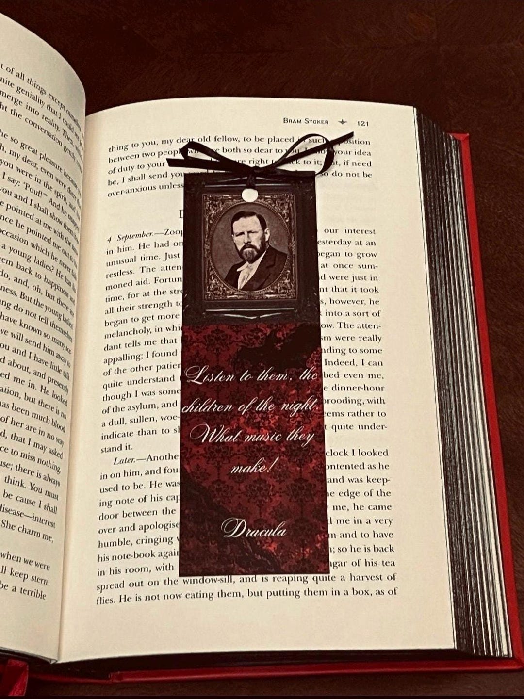 Gothic Horror Collection Dracula Bookmark - Etsy