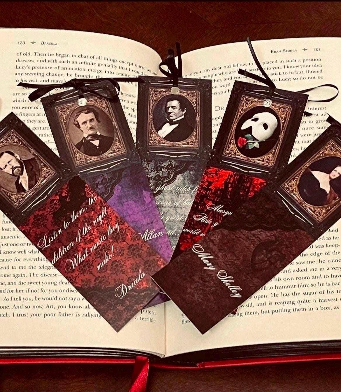 The Phantom of the Opera Bookmark Gothic Horror Collection - Etsy