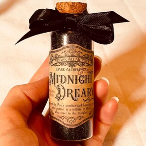 Edgar Allan Poe Potion Bottles - Gothic Horror Collection - Etsy