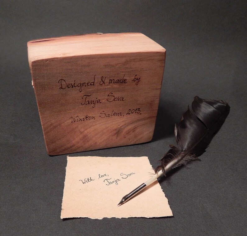 Charming Scribe Station Feather, Ink, and Aged Paper by Tanja Sova - Etsy