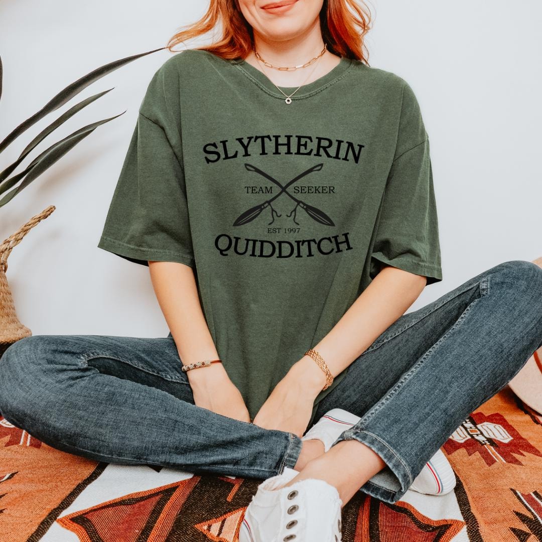 Slytherin | Slytherin Shirt | Quidditch | Slytherin Quidditch Shirt ...