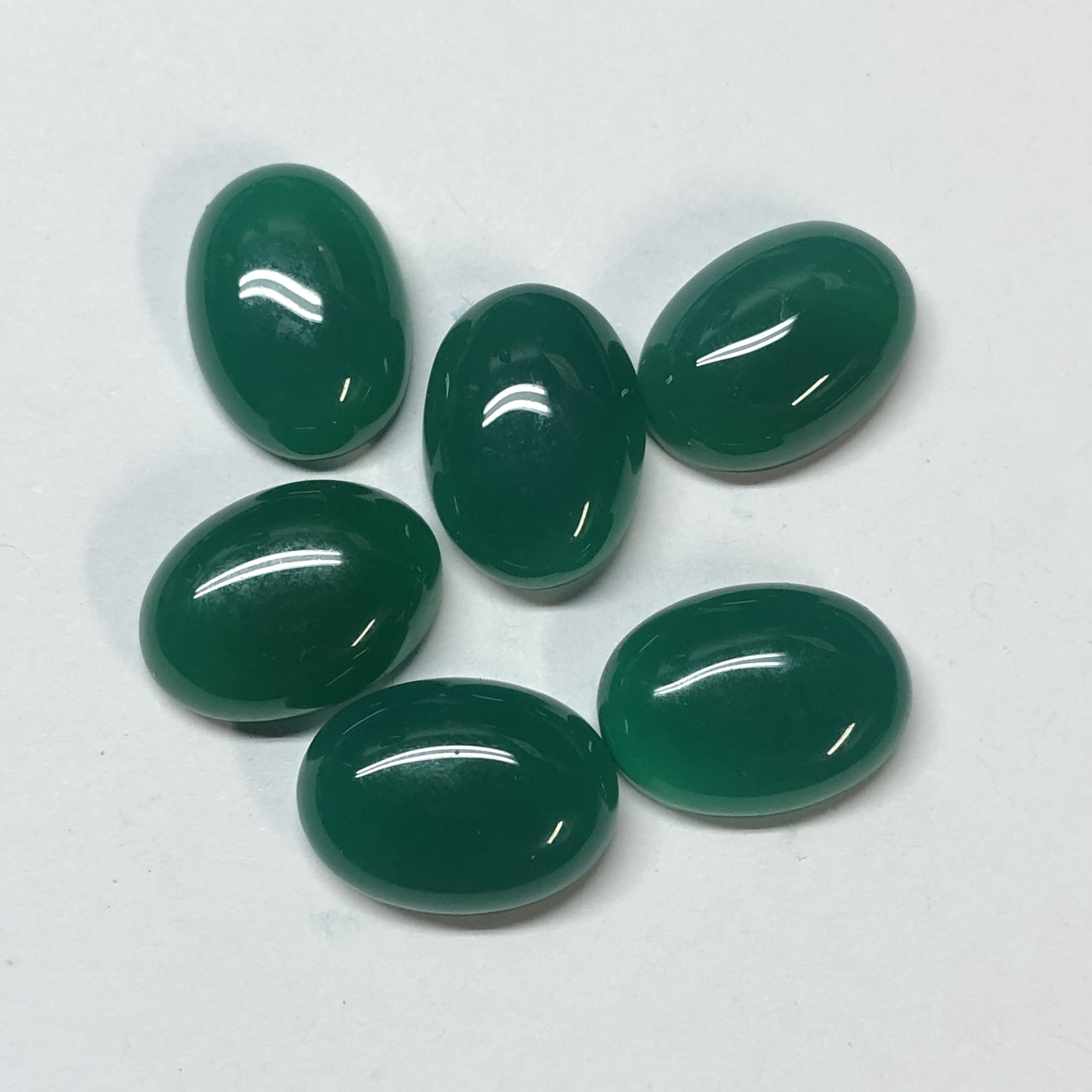 Ónix Verde- Ónix Oval- Cabochon de ónix- Cabochón ovalado- piedras de ...