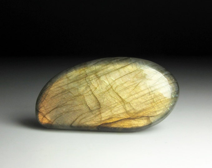 Yellow Labradorite Gemstone Cabochon No. 411 - Etsy