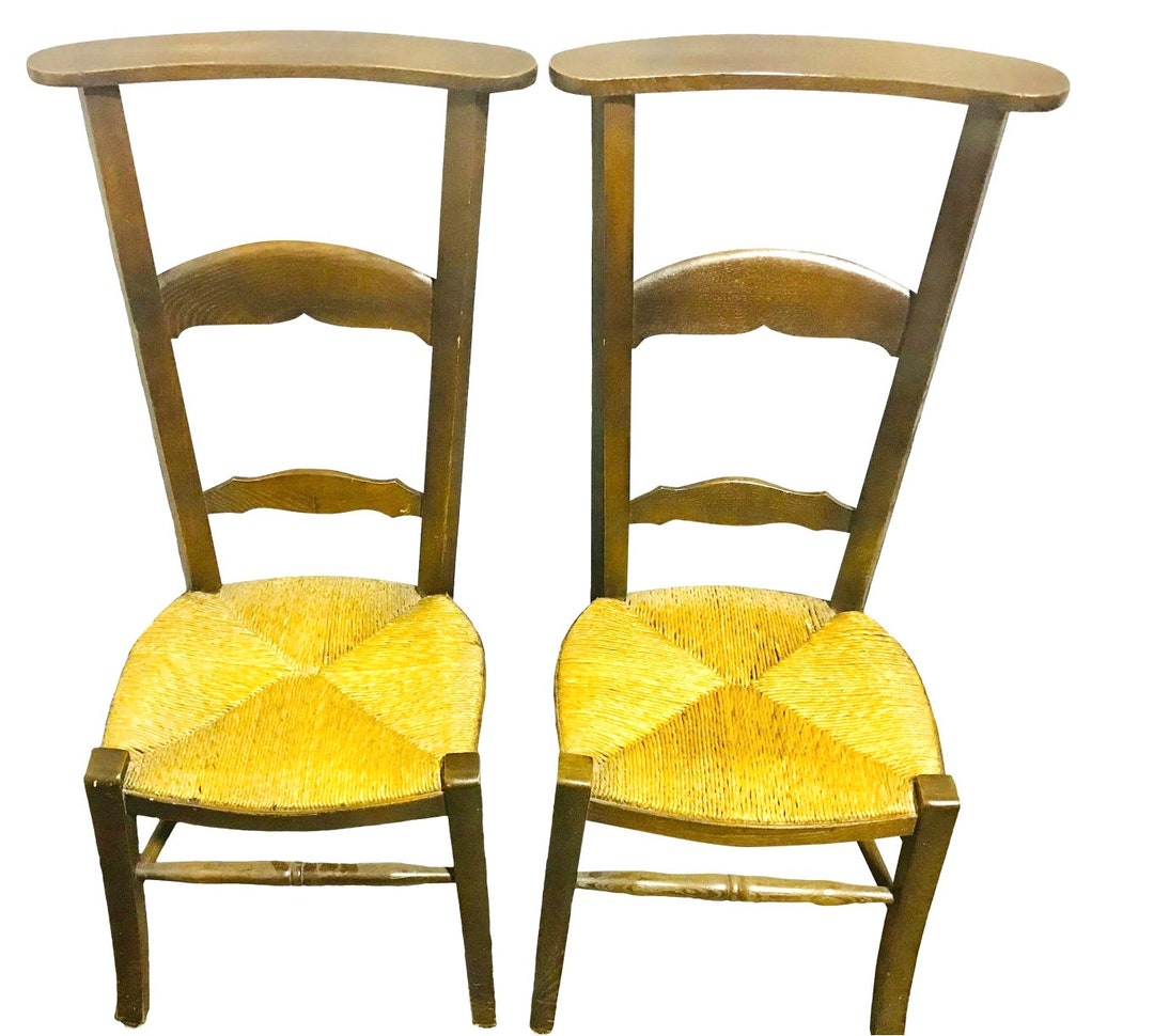 Antique Pair of 2 Shaker Shawl Chairs - Etsy