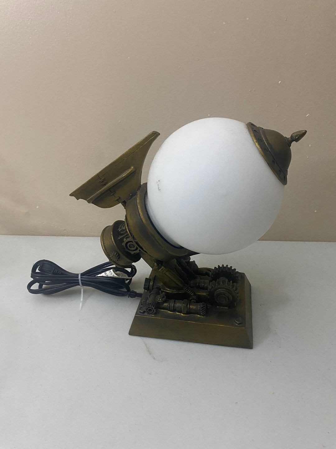 Steampunk Airship Illuminated Display Tabletop Lamp 11 Inches - Etsy
