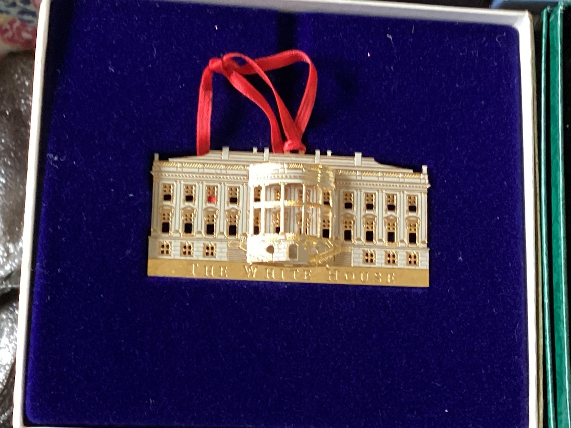 The White House Historical Association Ornaments 24 Rare Ones - Etsy
