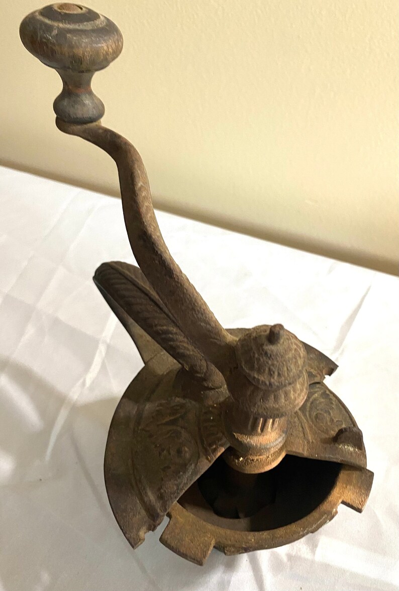 Antique Cast Iron Coffee/grains Grinder - Etsy