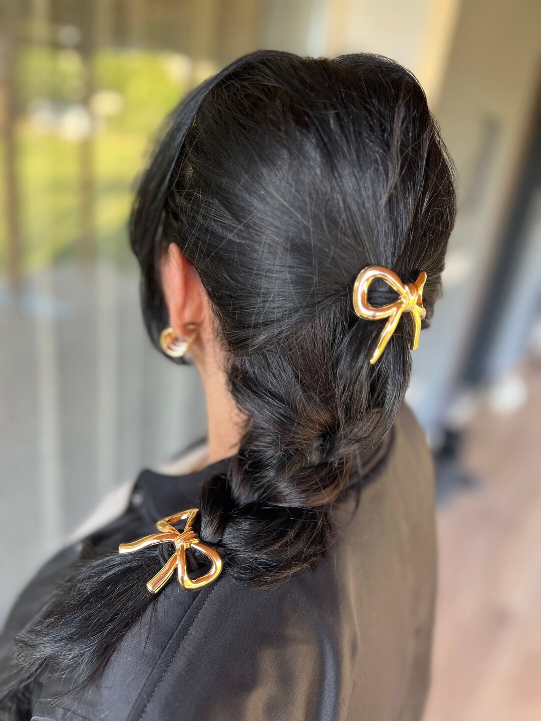 Elastic Hair Clip, Ponytail Hair Cuff Hook, Modern Ponytail Holder ...