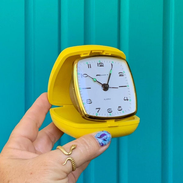 Travel Alarm Clock - Etsy