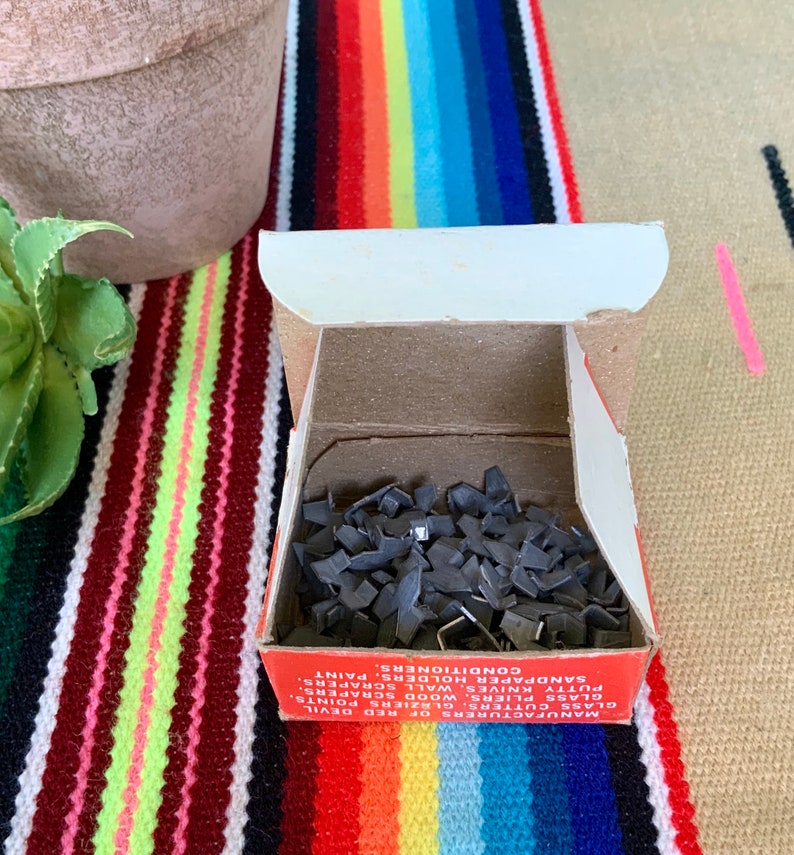 FREE Shipping-vintage 1960s red Devil Box With Push - Etsy