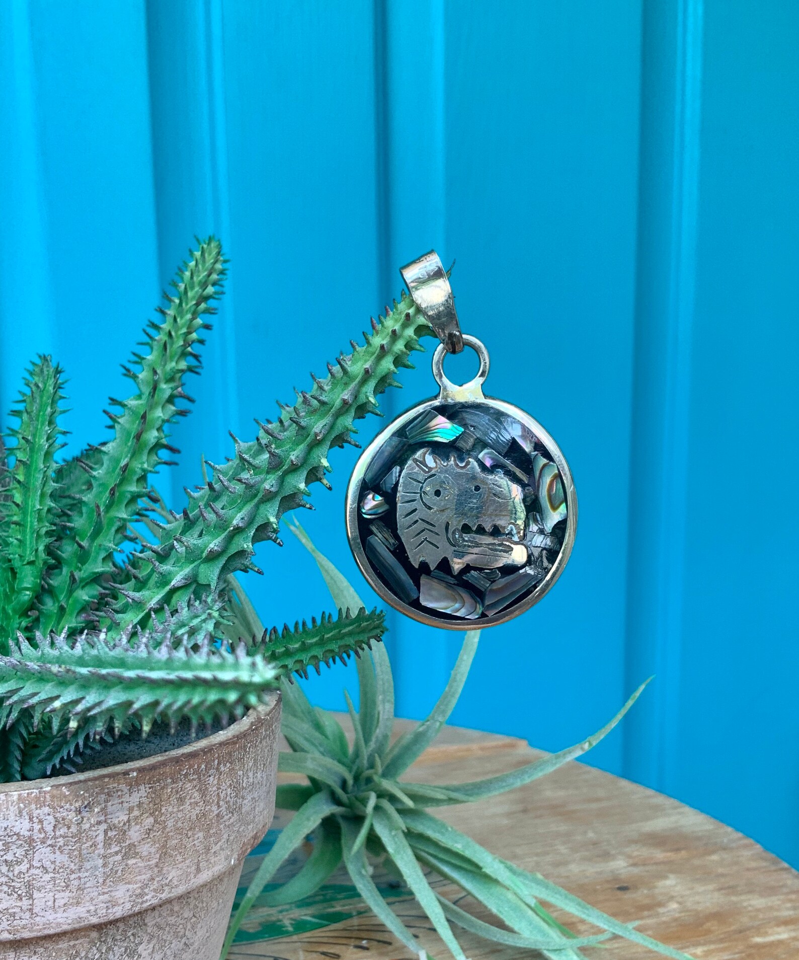 FREE Shipping-vintage Stunning Double Sided Alpaca Silver and | Etsy