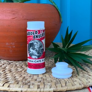FREE Shipping-vintage Rare 1960’s *harold Ensley* Worm Caps Empty ...
