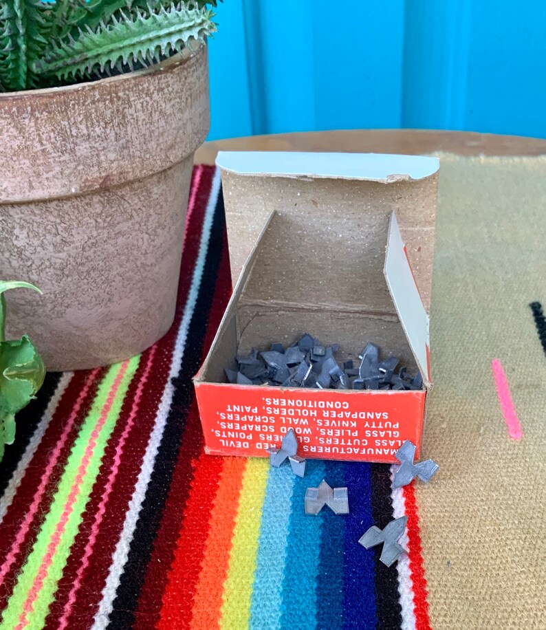 FREE Shipping-vintage 1960s red Devil Box With Push - Etsy