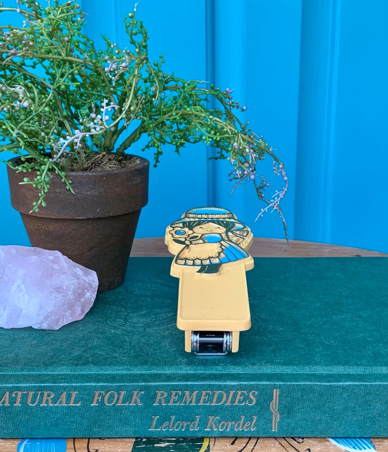 FREE Shipping-vintage Little Girl Stapler-girl in Blue Dress - Etsy