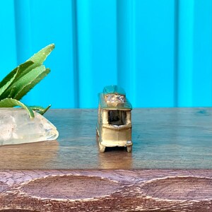 FREE Shipping-vintage Mini Brass San Francisco Cable Car Figurine-san ...