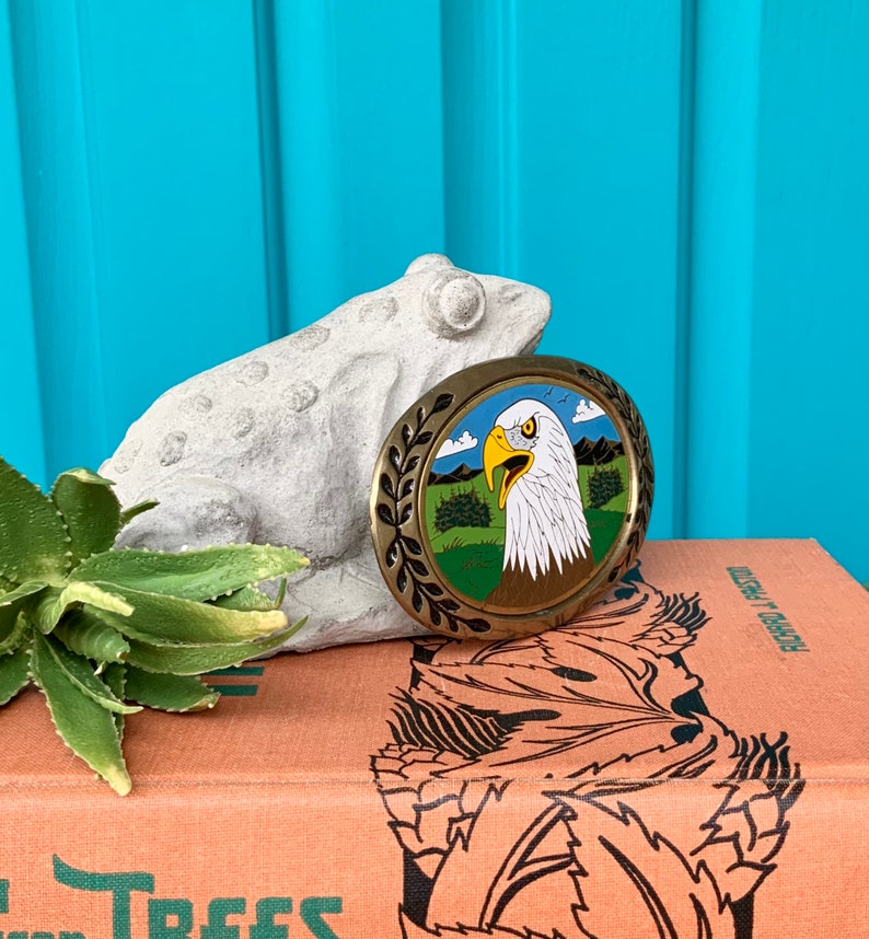 FREE Shipping-vintage Stunning 1980’s AMINCO Heritage Buckles Brass ...