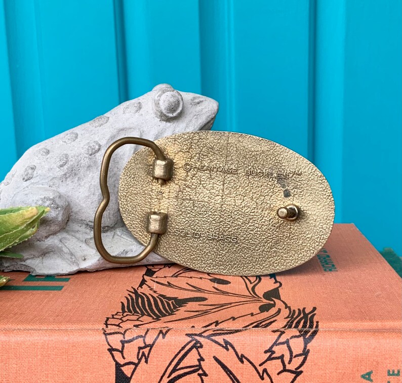 FREE Shipping-vintage Stunning 1980s AMINCO Heritage Buckles - Etsy