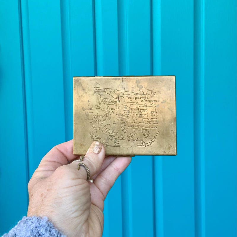 Vintage Card Holder - Etsy