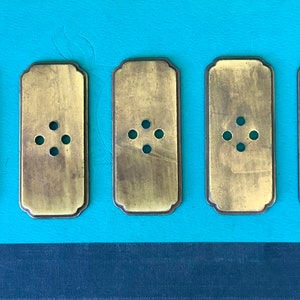 FREE Shipping-vintage “set of 5” Antique Brass Drawer Pull/knob ...