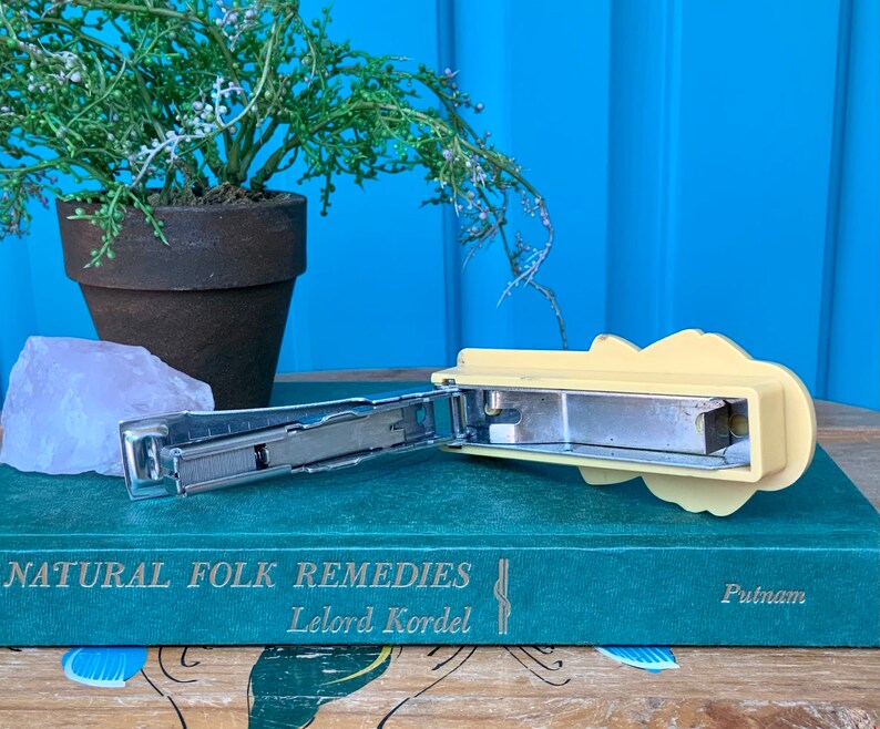 FREE Shipping-vintage Little Girl Stapler-girl in Blue Dress - Etsy