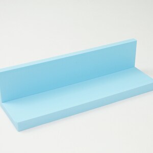 12" Custom Colorful Shelf | Sturdy 3D Printed Book Ledge | Nursery ...