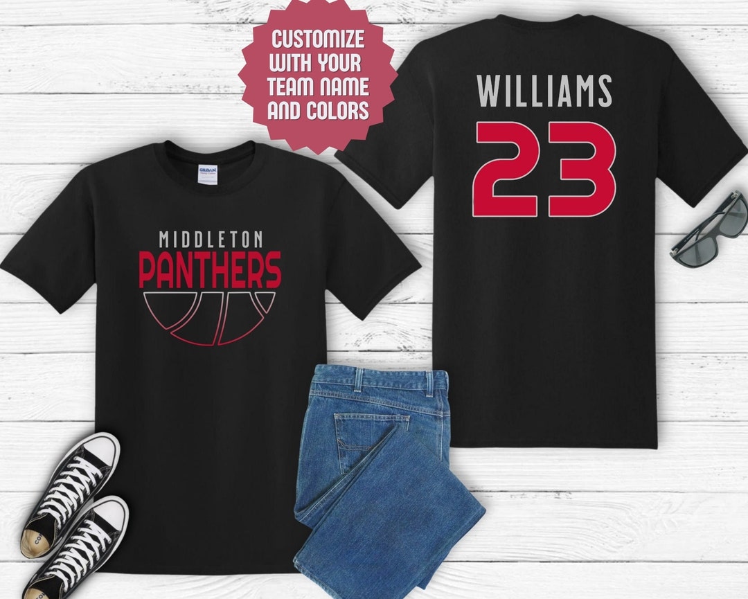 Custom Basketball Team Shirt Personalized Girls Basketball Tshirt Game ...