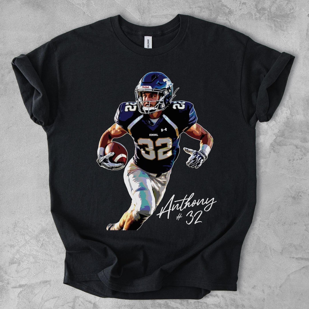 Custom Football Player Shirt, Personalized Photo Shirt, Game Day ...