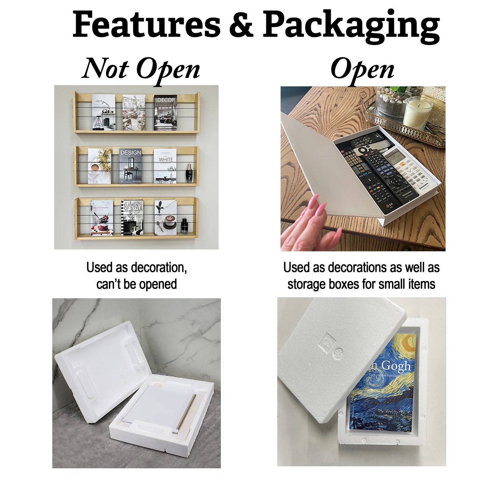 New Fashion Openable Fake Books for Decoration Storage Box, Openable ...