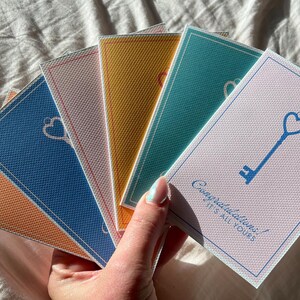 Mini Set of Closing Day Cards Home Closing Gift Happy Closing Card ...