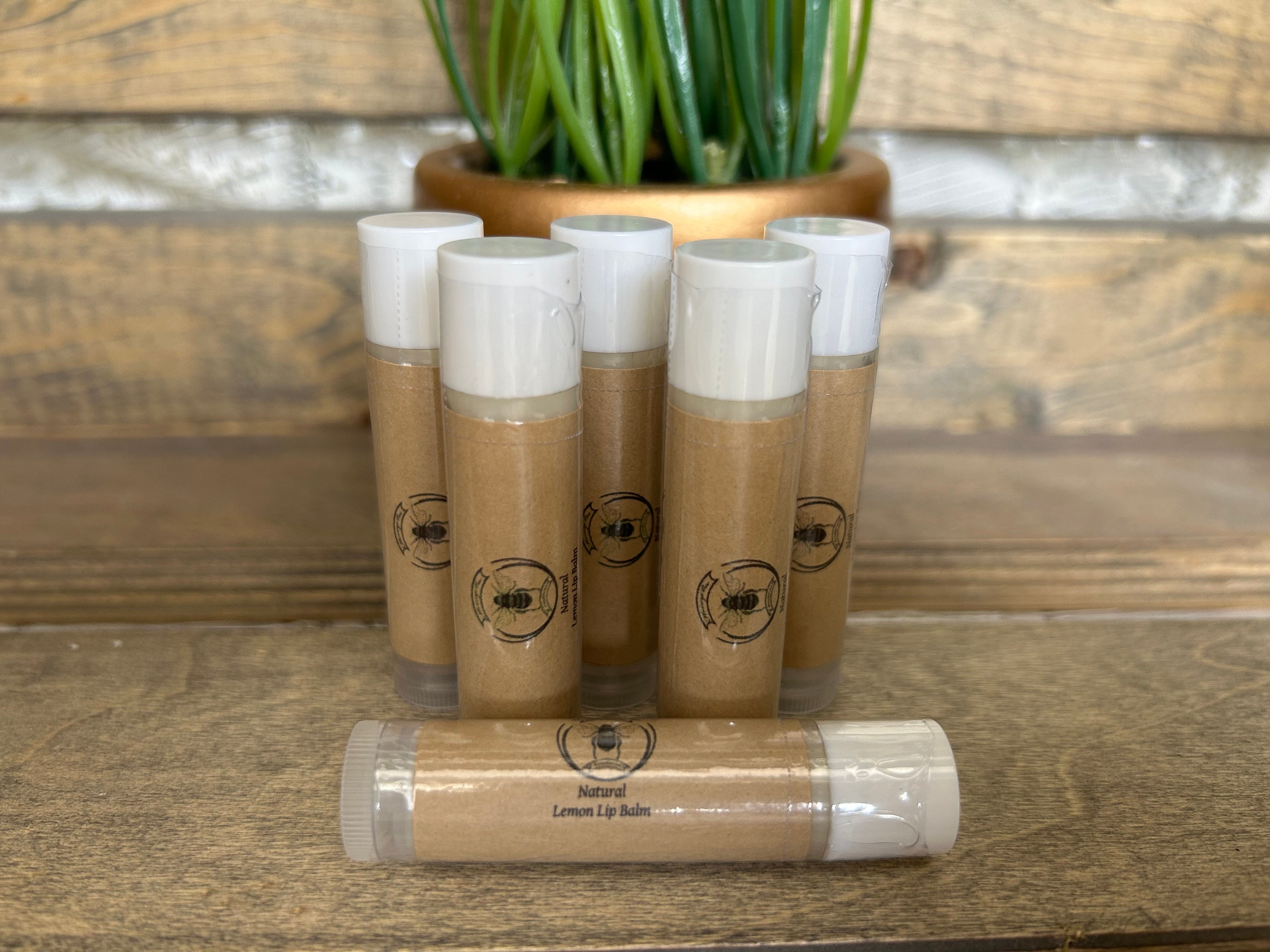 Natural Handmade Lip Balm, With Essential Oils - Etsy