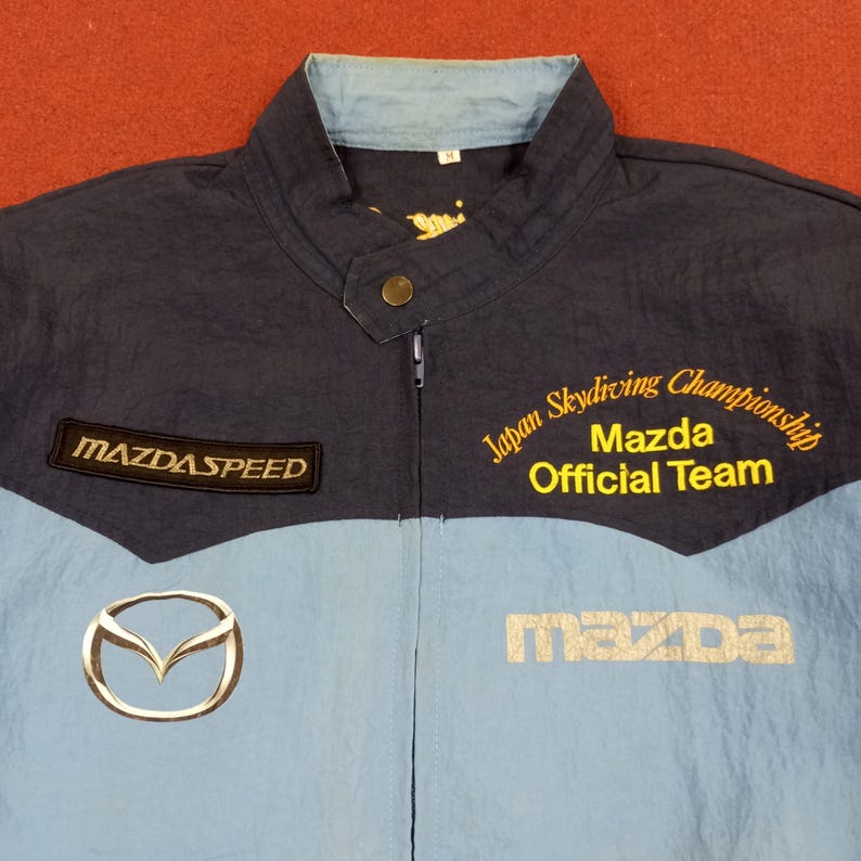 Vintage Mazda Official Team Workwear Style Custom Art Jacket - Etsy