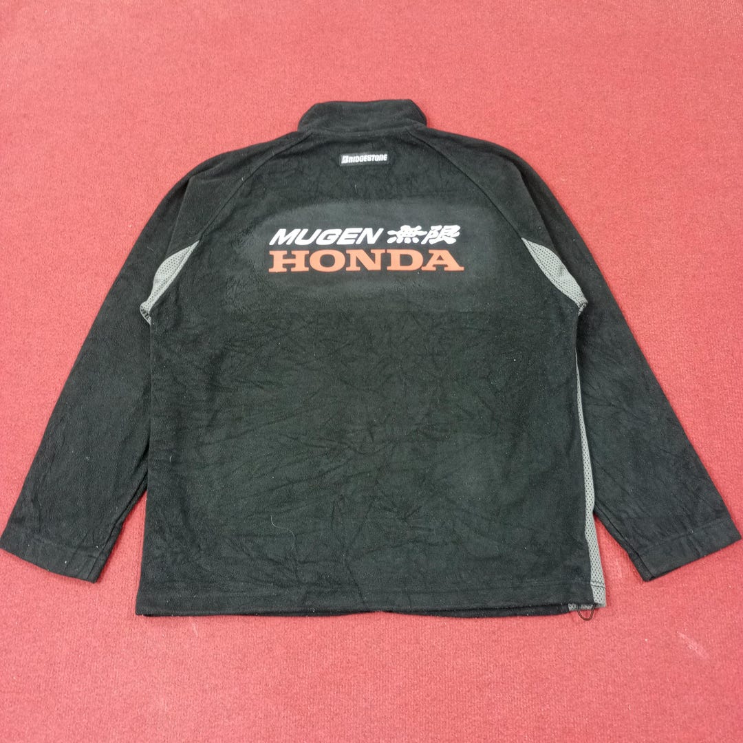 Vintage Mugen Honda Japanese Motorsports Custom Fleece Jacket - Etsy
