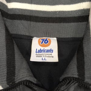 Vintage 76 Lubricants Motorcycle Biker Style Sweater Jacket - Etsy