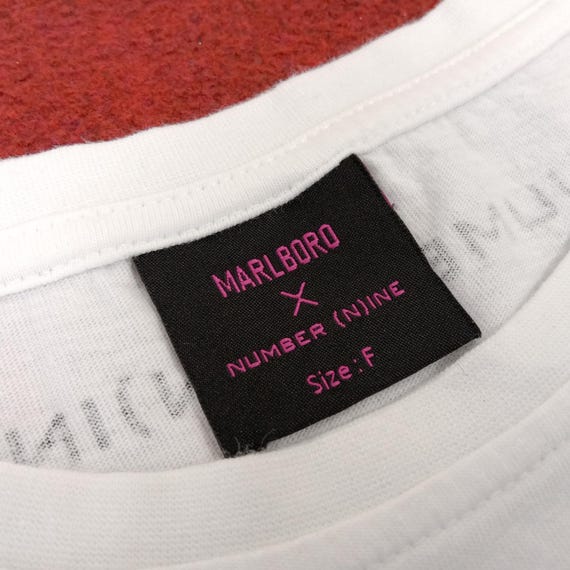Number Nine X Marlboro Japanese Brand Streetwear Tshi… - Gem